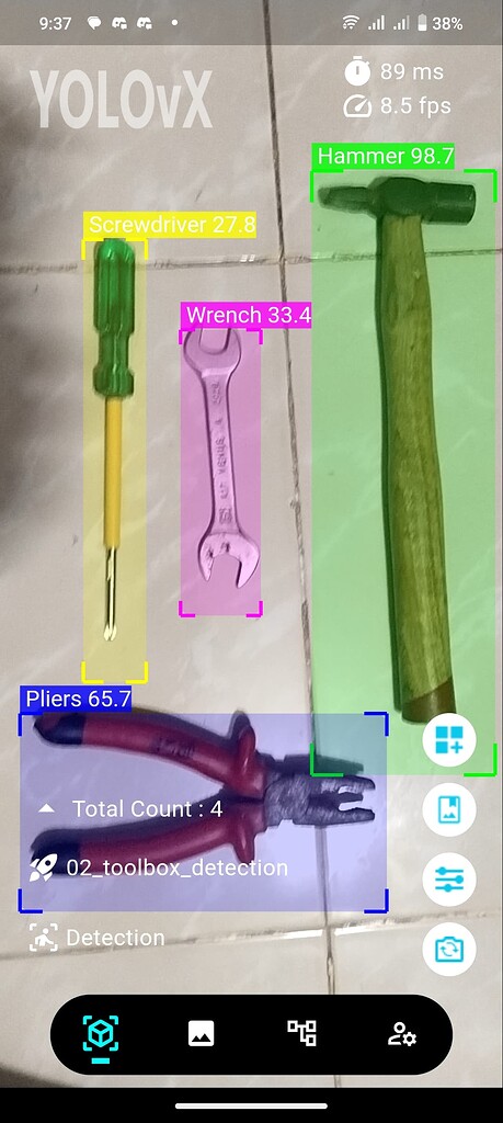 Use Case:Toolbox detection Model - InternshipWorkshop - YOLOvX Forum