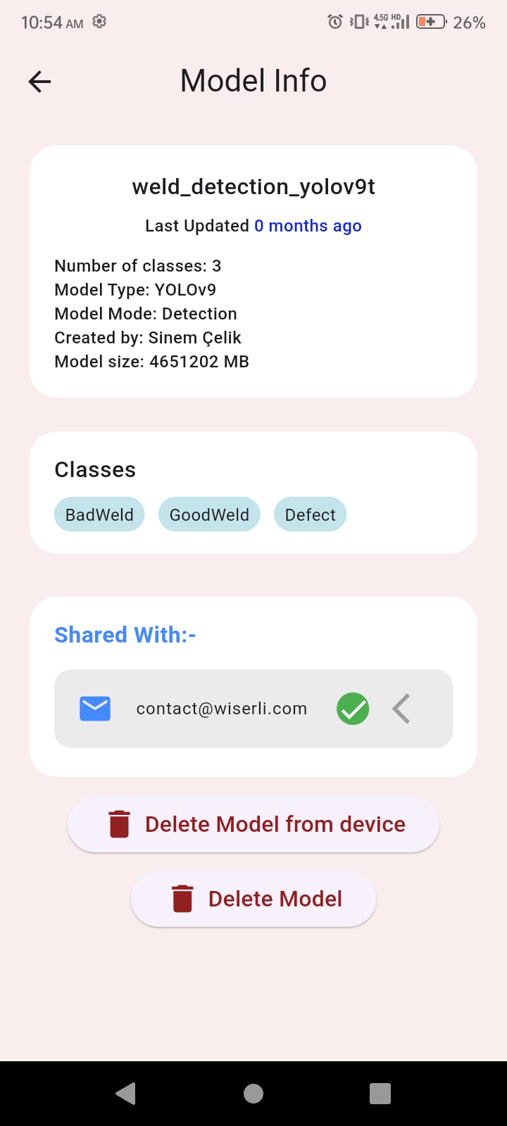 Experiment 2: Welding Detection on YOLOvX App - General - YOLOvX Forum