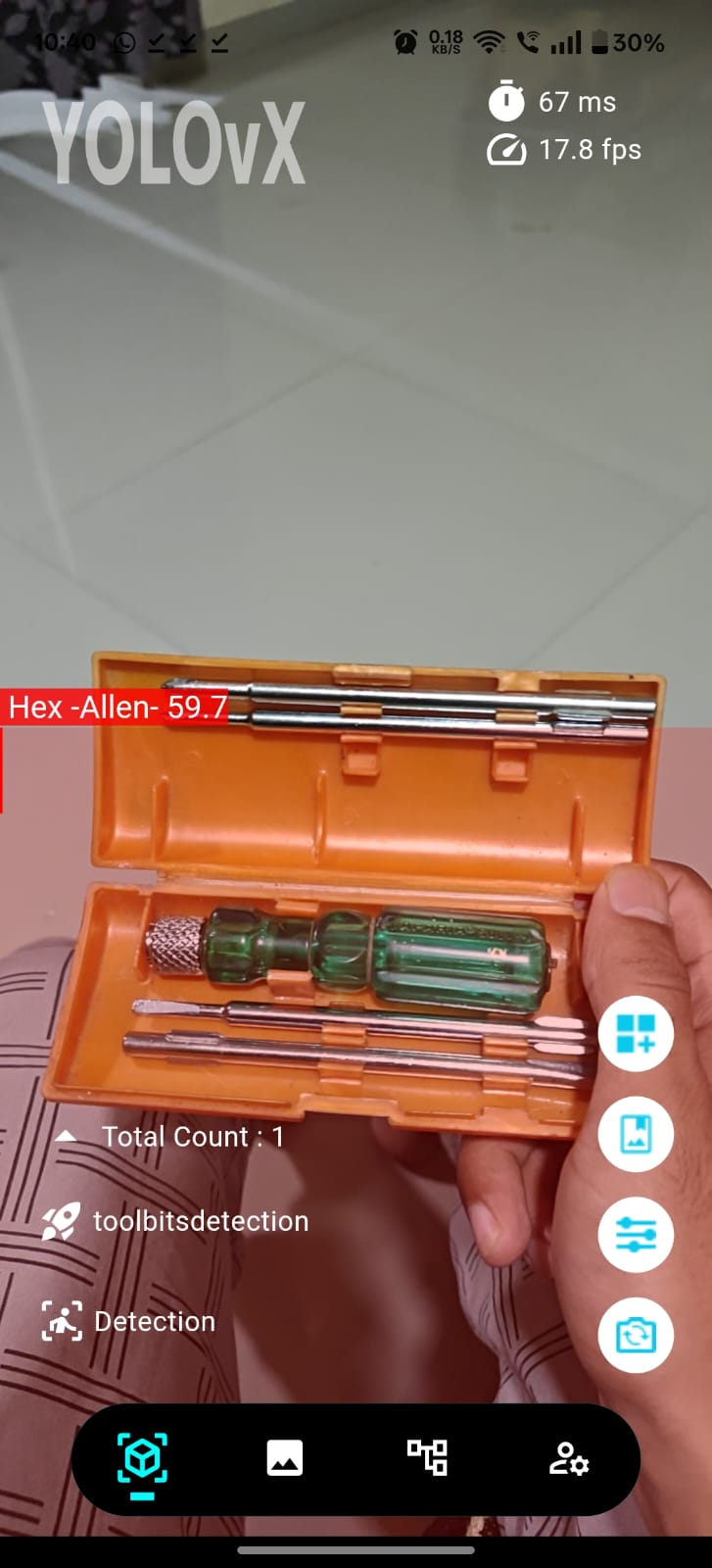 Tool Bits Detection - Detect and Count screwdriver b👥 Team Membersits - InternshipWorkshop ...